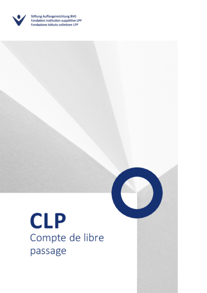 CLP Compte de libre passage :: Stiftung Auffangeinrichtung BVG